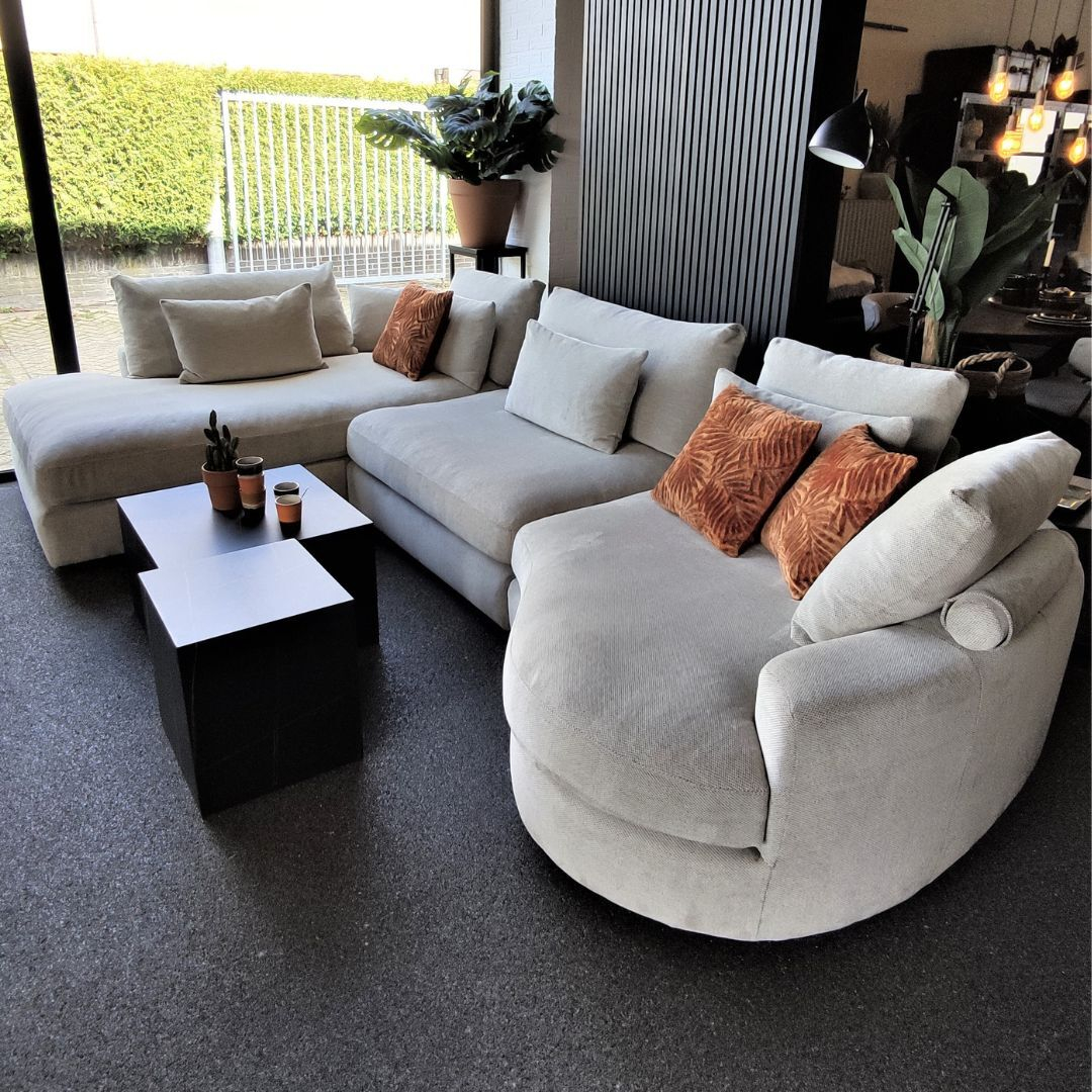 Bank Niella Beige kopen? ⏩ Giga Meubel! - Giga Meubel