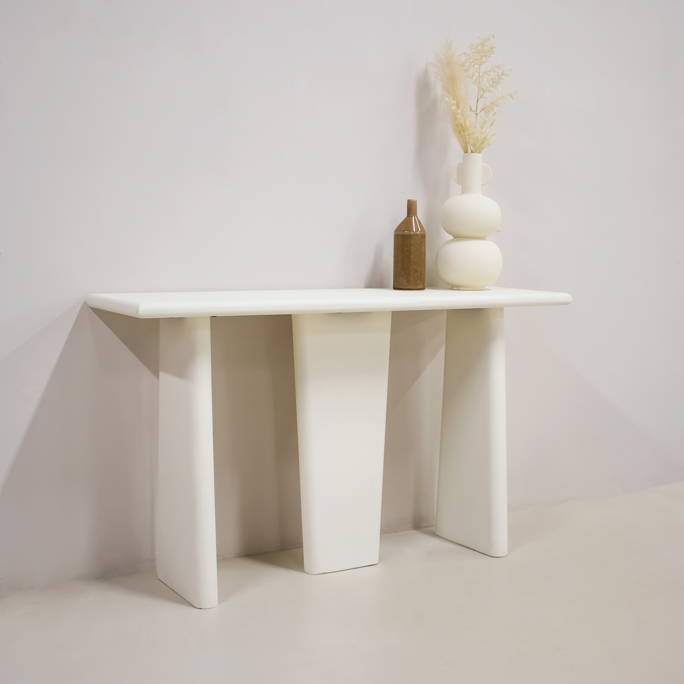 Sidetable Chiara Rechthoek Beige 130cm - Giga Meubel kopen? ⏩ Giga Meubel! - Giga Meubel